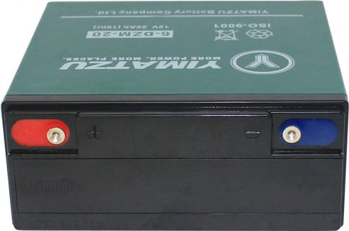 Yimatzu Lead Acid Battery 12v 20AH – E-Bike Express